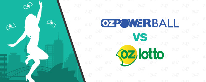 Oz Powerball vs Oz Lotto