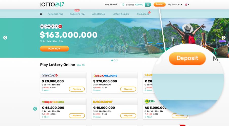 How to play the lottery online | Lotto247