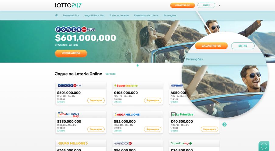 Como Jogar na Loteria Internacional Online | Lotto247
